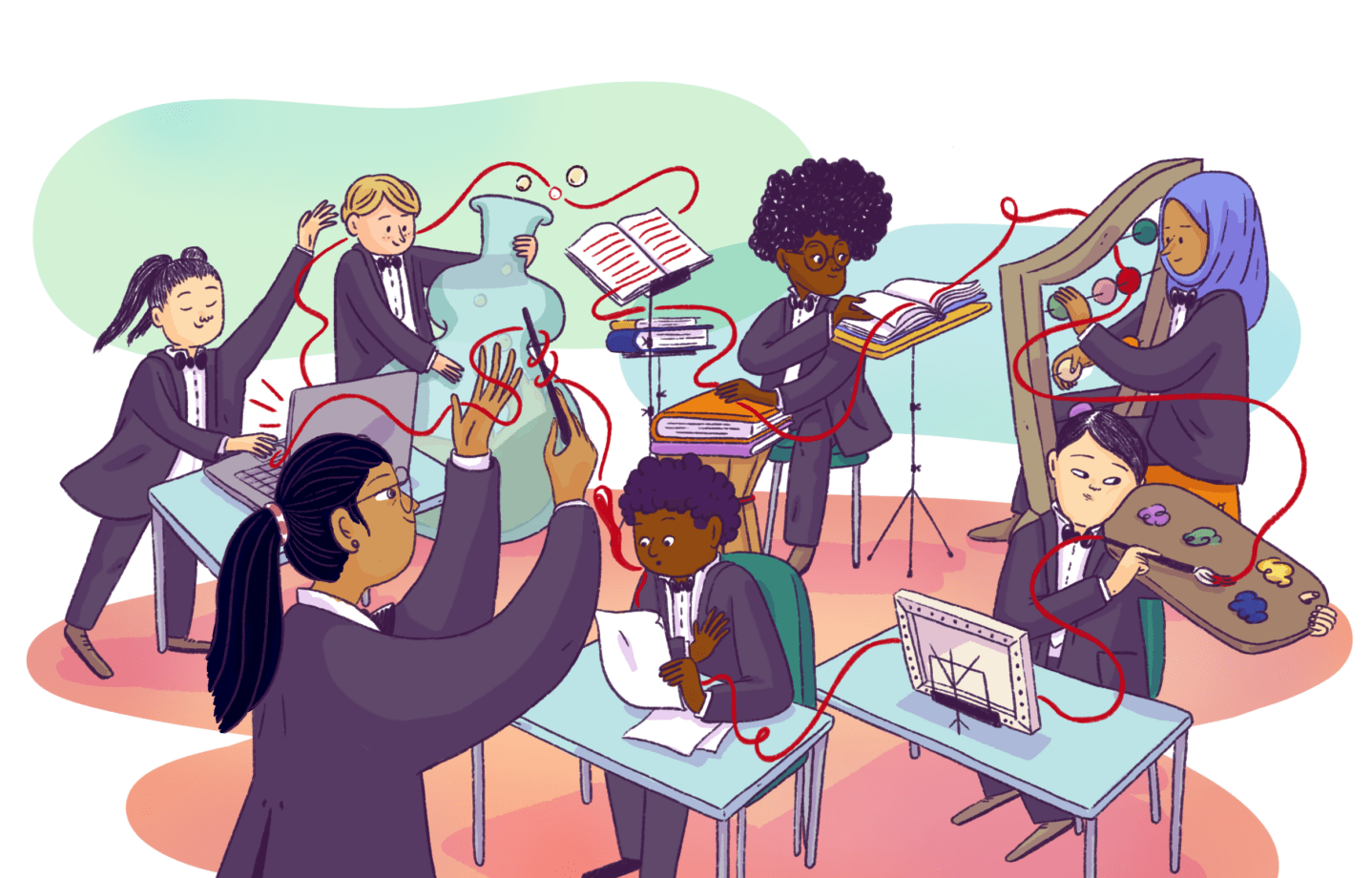 Learning Education Bold